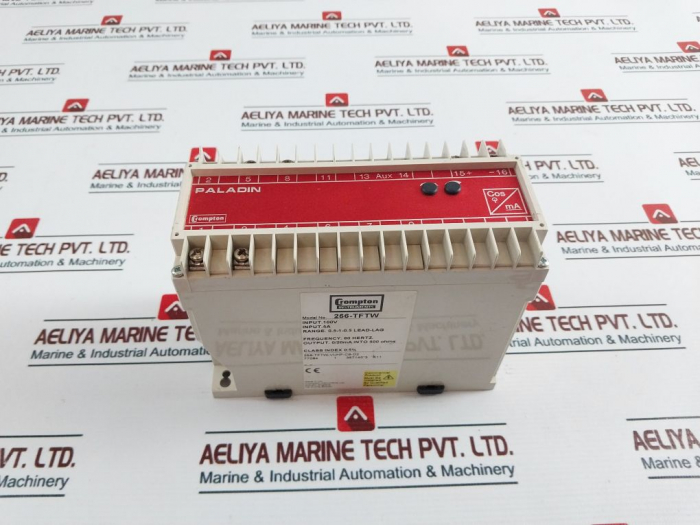 Crompton Instruments 256-tftw 3-phase Balanced Load Power Factor Transducer Crompton Instruments 256-tftw 3-phase Balanced Load Power Factor Transducer